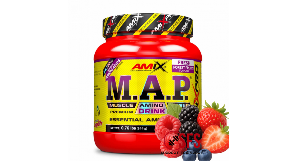 Amix Pro M.A.P. Muscle Amino Drink 344g Forest Fruit